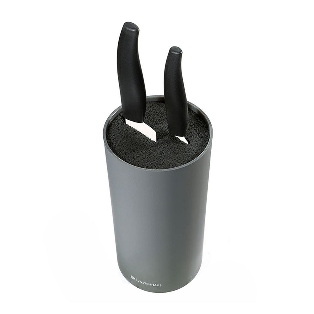 Zassenhaus - Knife block round - cool grey